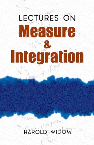 Lectures On Measure And Integration Dover Books On Mathematics