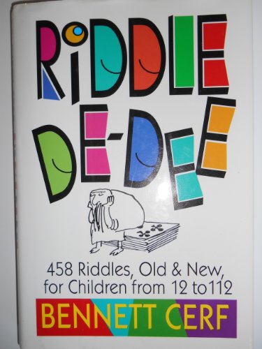 Riddle De-Dee - Cerf, Bennett: 9780517119532 - AbeBooks Riddle De-Dee - Cerf, Bennett: 9780517119532 - AbeBooks