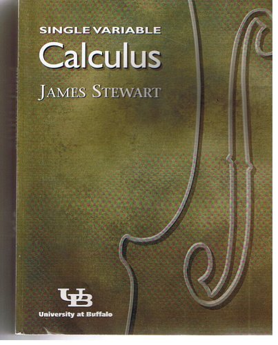Single Variable Calculus: 9780534460556 - IberLibro Single Variable Calculus: 9780534460556 - IberLibro