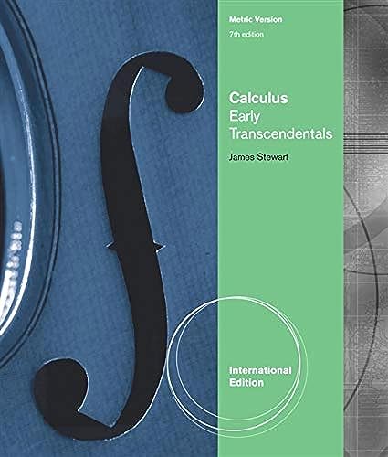 Calculus Early Transcendentals International Metric Edition Stewart