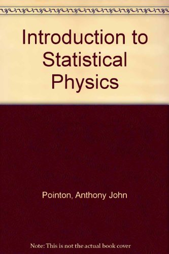 introduction statistical physics - Iberlibro introduction statistical physics - Iberlibro