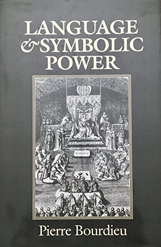 Language and Symbolic Power - Bourdieu, Pierre: 9780674510401 - AbeBooks Language and Symbolic Power - Bourdieu, Pierre: 9780674510401 - AbeBooks