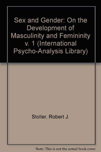9780701203214 Sex And Gender On The Development Of Masculinity And