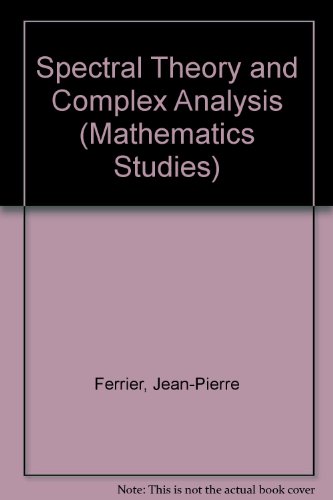 spectral theory complex analysis - ZVAB spectral theory complex analysis - ZVAB