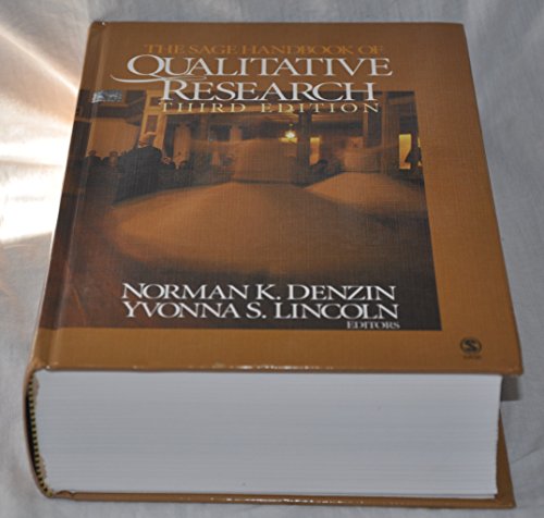 The SAGE Handbook of Qualitative Research: 9780761927570 - AbeBooks The SAGE Handbook of Qualitative Research: 9780761927570 - AbeBooks