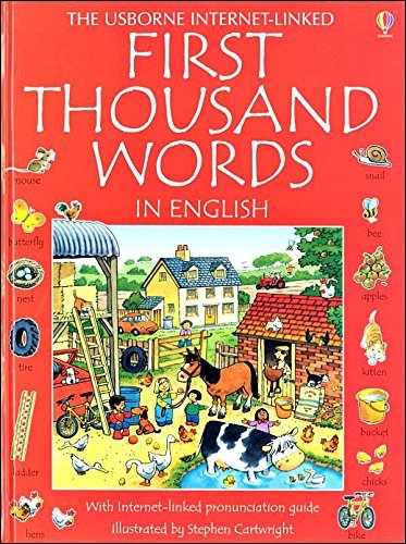 First Thousand Words In English By Amery Heather New Hardcover 2003
