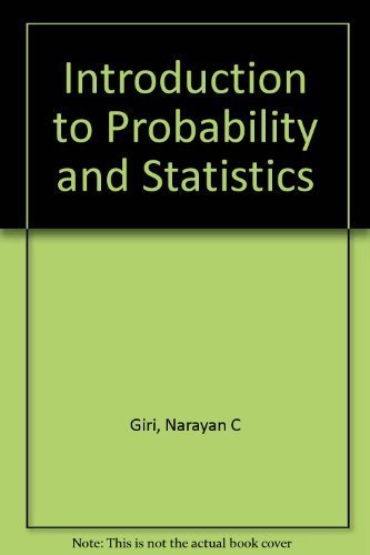9780824761103: Introduction to probability and statistics (Statistics ... 9780824761103: Introduction to probability and statistics (Statistics ...