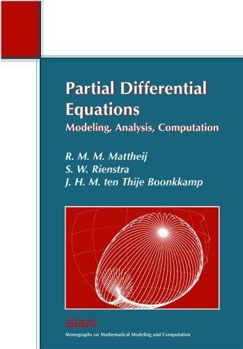 Partial Differential Equations Modeling Analysis Computation