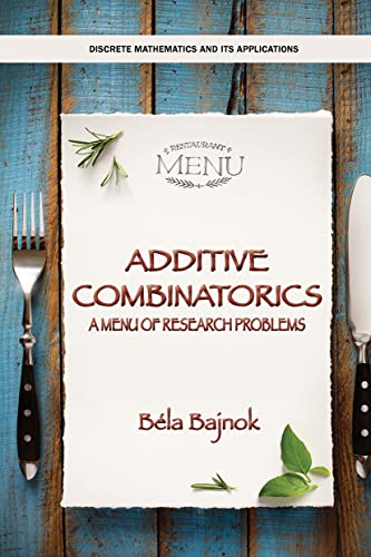 Additive Combinatorics (Discrete Mathematics and Its Applications ... Additive Combinatorics (Discrete Mathematics and Its Applications ...
