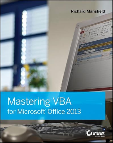 Mastering Vba Microsoft Office Von Richard Mansfield Zvab