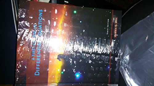 Bundle: A First Course in Differential Equations with Modeling ... Bundle: A First Course in Differential Equations with Modeling ...
