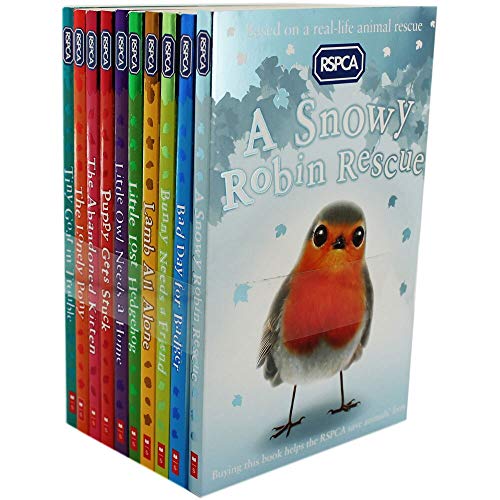 Scholastic RSPCA Animal Rescue Collection - 10 Books: 9781407166322 ...