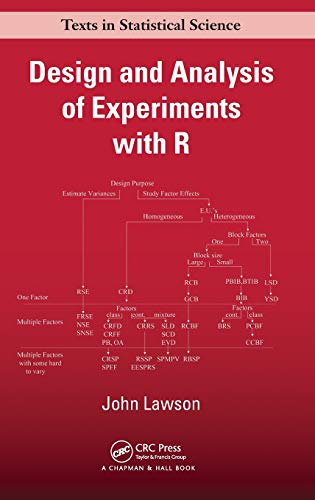 Design And Analysis Of Experiments With R Chapman And Hallcrc Texts In Statistical Science