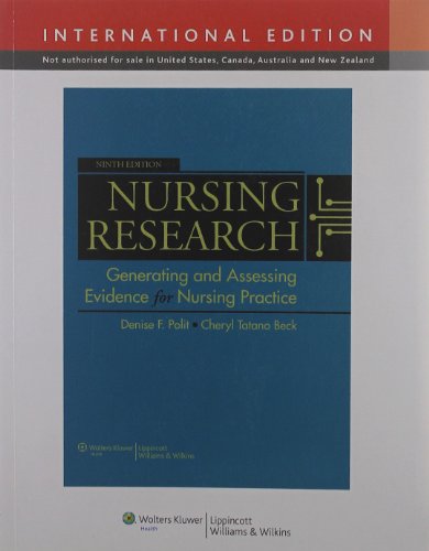 9780781737333: Nursing Research: Principles and Methods (Nursing ... 9780781737333: Nursing Research: Principles and Methods (Nursing ...