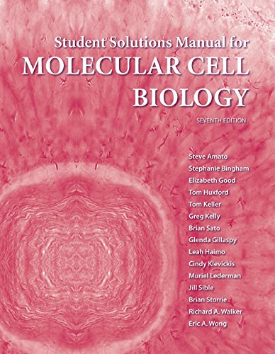 Solutions Manual for Molecular Cell Biology - Lodish, Harvey ... Solutions Manual for Molecular Cell Biology - Lodish, Harvey ...