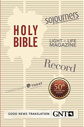Gnt 50th Anniversary Edition Bible 9781585160921 Abebooks