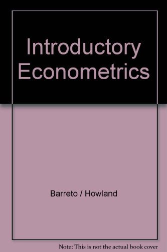 Introductory Econometrics - Wooldridge, Jeffrey: 9781844805648 - IberLibro Introductory Econometrics - Wooldridge, Jeffrey: 9781844805648 - IberLibro
