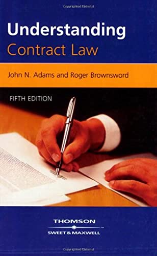 Understanding Contract Law - John Adams; Roger Brownsword ... Understanding Contract Law - John Adams; Roger Brownsword ...
