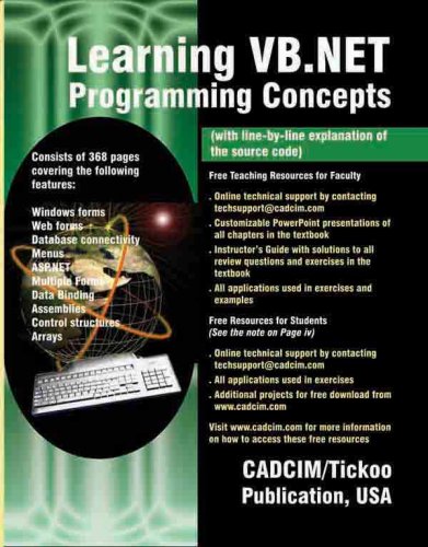 Learning Vbnet Programming Concepts With Line By Line Explanation Of The Source Code Cadcim