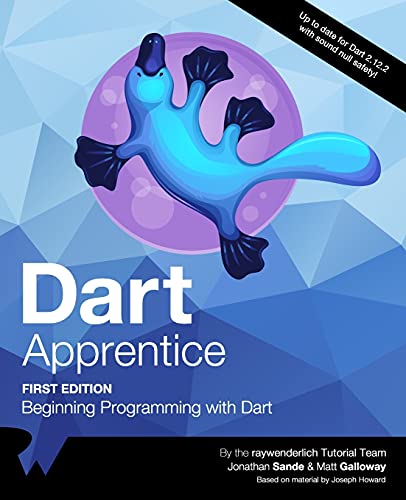 Dart Apprentice First Edition Beginning Programming With Dart Tutorial Team Raywenderlich