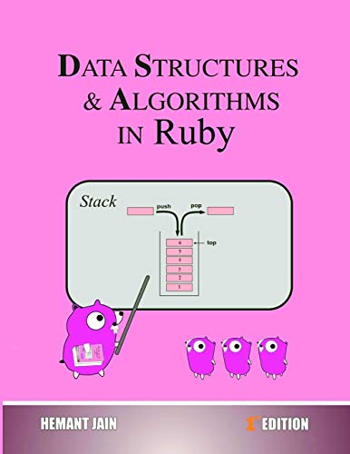 Data Structures And Algorithms In Ruby Jain Hemant 9781985606357 Abebooks