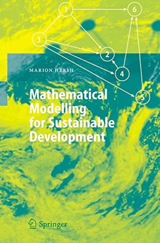 Mathematical Modelling for Sustainable Development (Environmental ... Mathematical Modelling for Sustainable Development (Environmental ...