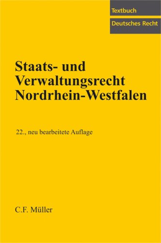 9783811440555: Staats- und Verwaltungsrecht Nordrhein-Westfalen - ZVAB ... 9783811440555: Staats- und Verwaltungsrecht Nordrhein-Westfalen - ZVAB ...
