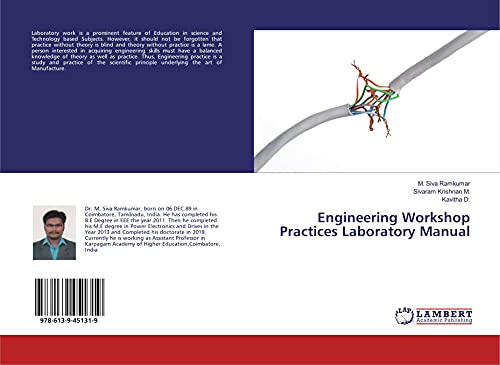 Engineering Workshop Practices Laboratory Manual - Ramkumar, Dr M. Siva ... Engineering Workshop Practices Laboratory Manual - Ramkumar, Dr M. Siva ...