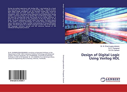 Design of Digital Logic Using Verilog HDL - Shanmugasundaram, Dr. N ... Design of Digital Logic Using Verilog HDL - Shanmugasundaram, Dr. N ...