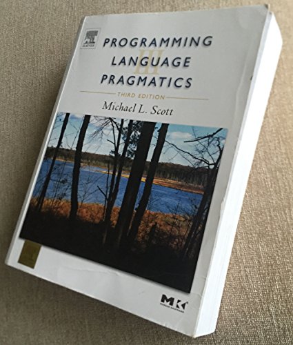 Michael L. Scott - Programming Language Pragmatics Edition: Third ... Michael L. Scott - Programming Language Pragmatics Edition: Third ...