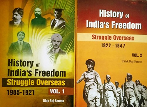 History of India's Freedom Struggle Overseas 1905-1921 Set of 2 Vols ...