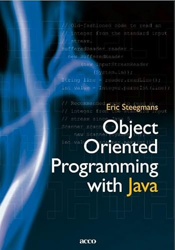 Object Oriented Programming With Java Steegmans Eric 9789033483660 Abebooks
