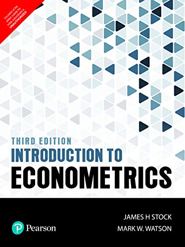 9789352863501: Introduction to Econometrics (3rd Edition) - PEARSON ... 9789352863501: Introduction to Econometrics (3rd Edition) - PEARSON ...