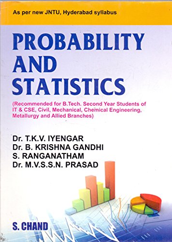 Probability and Statistics - Iyengar, T. K. V.: 9788121935746 - AbeBooks Probability and Statistics - Iyengar, T. K. V.: 9788121935746 - AbeBooks