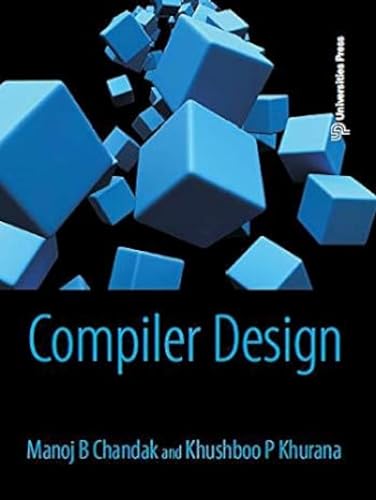 Compiler Design - Khushboo P. Khurana, Manoj B Chandak: 9789386235640 ...