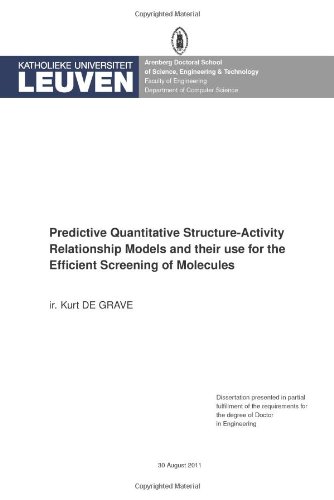 Predictive Quantitative Structure-Activity Relationship Models and ... Predictive Quantitative Structure-Activity Relationship Models and ...