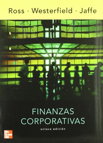 Finanzas Corporativas - Ross Stephen: 9789701072806 - IberLibro Finanzas Corporativas - Ross Stephen: 9789701072806 - IberLibro