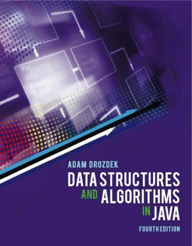 Data Structures And Algorithms In Java Adam Drozdek 9789814392785 Abebooks